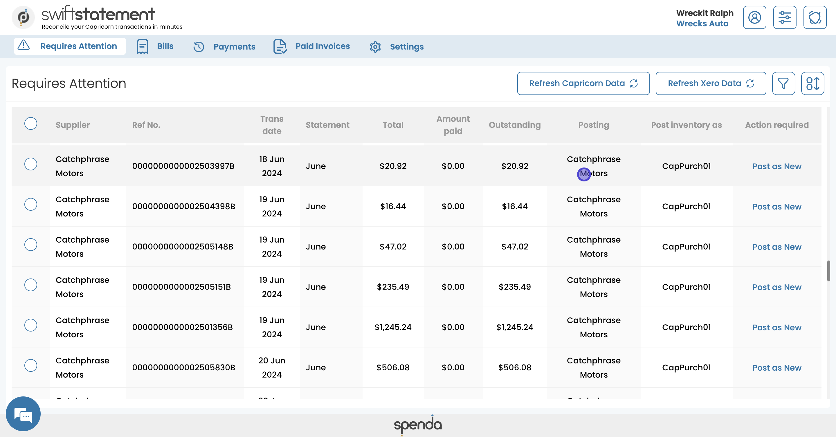 How to dismiss/remove a transaction from the queue