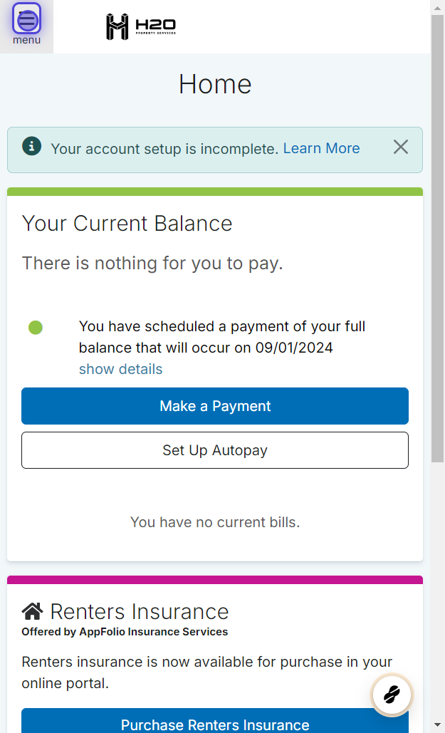 Submit a Maintenance Request using AppFolio