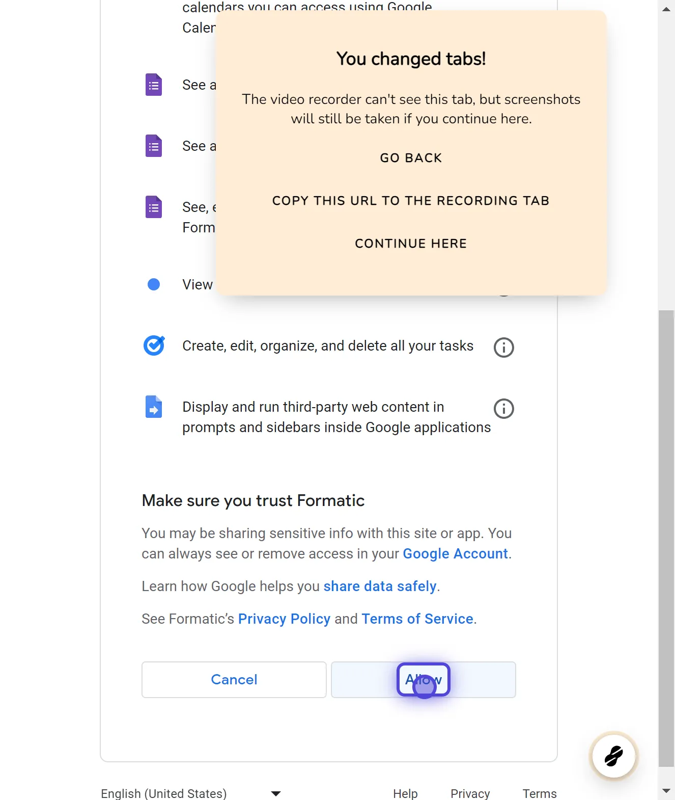 Integrating Google Sheets Tables and Google Form Responses with Formatic using the Formatic ...