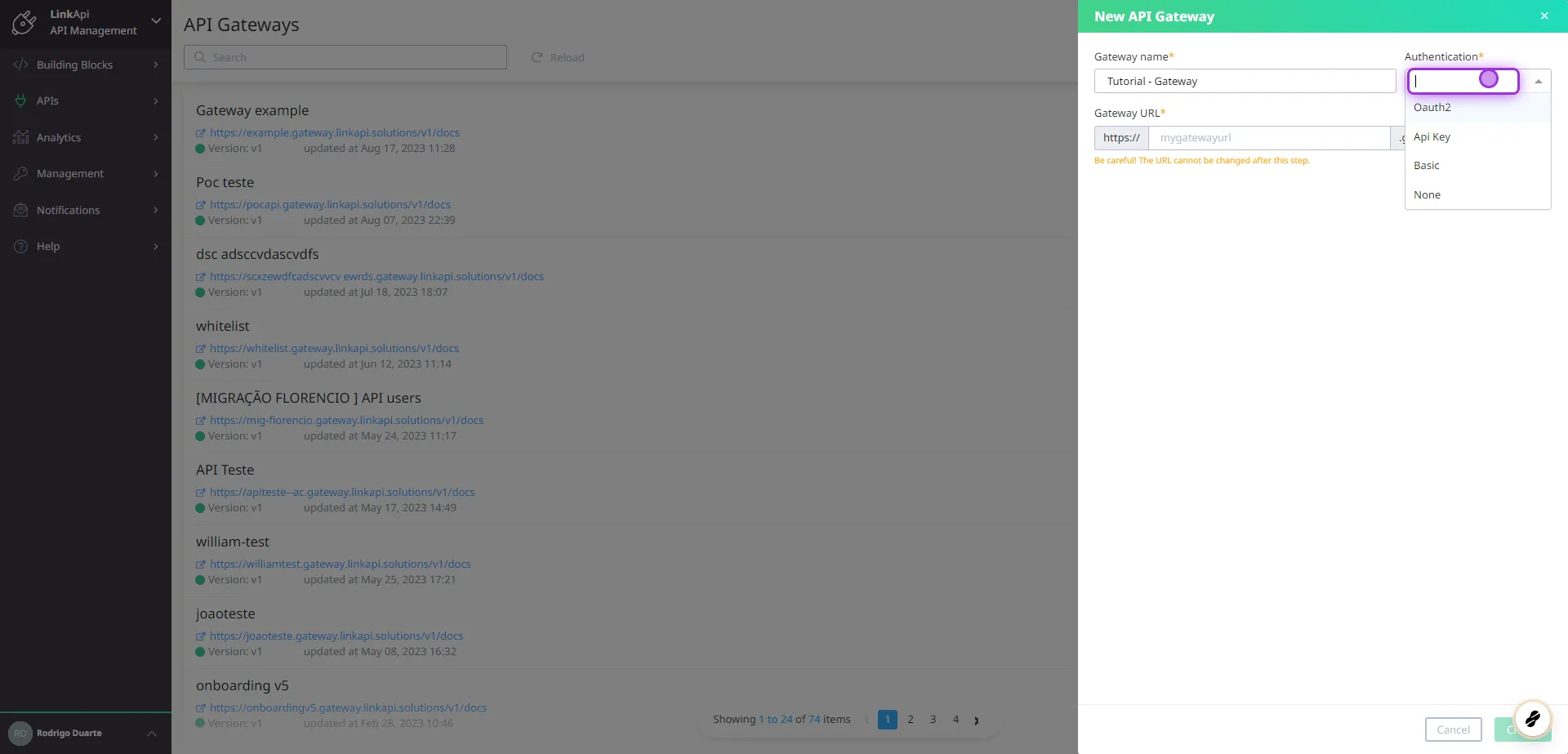 LinkAPI: Tutorial Hands-On - Criando um API Gateway (Completo)