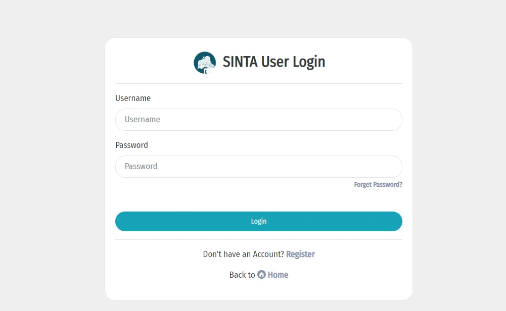 Panduan Update Data SINTA Secara Mandiri