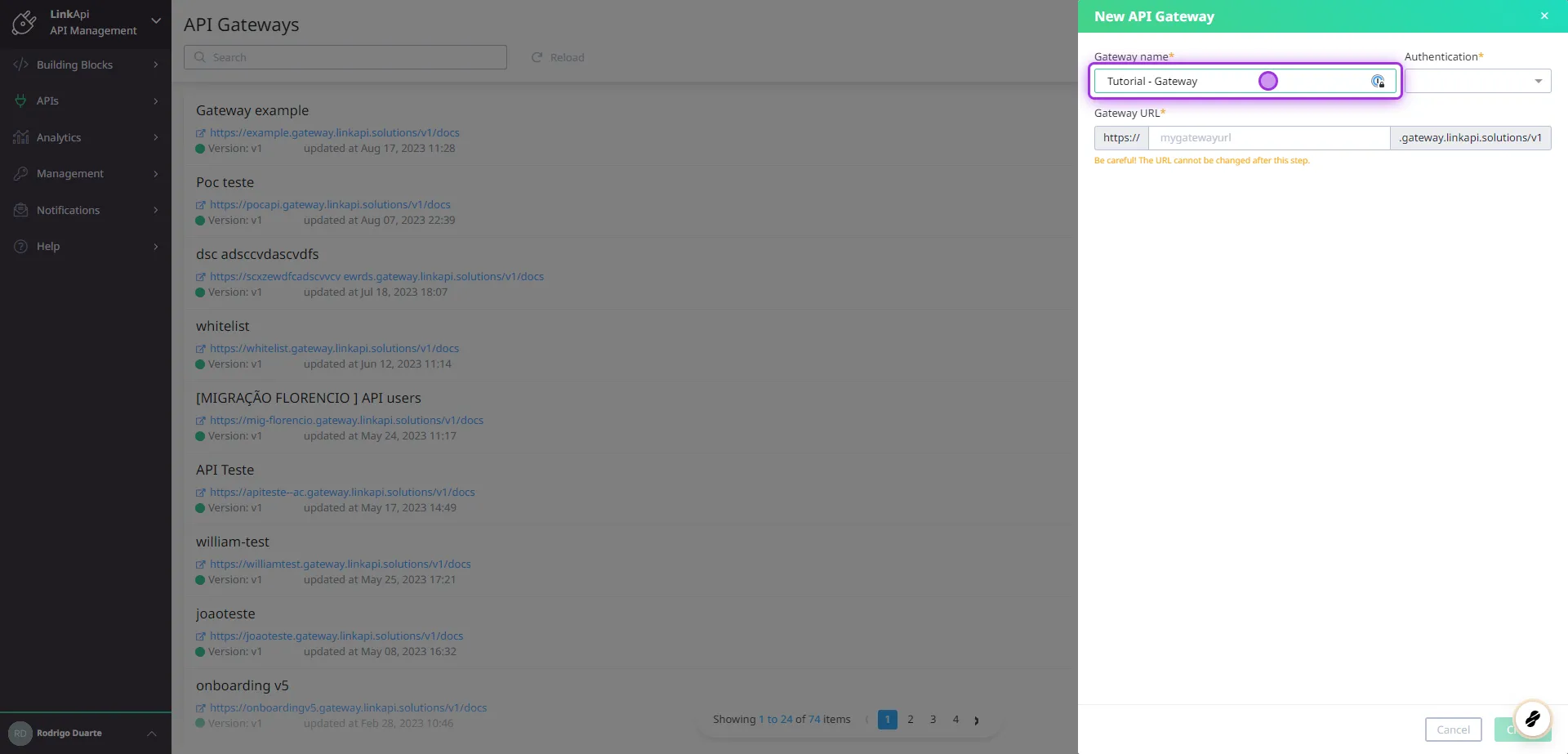 LinkAPI: Tutorial Hands-On - Criando um API Gateway (Completo)