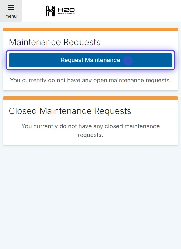 Submit a Maintenance Request using AppFolio