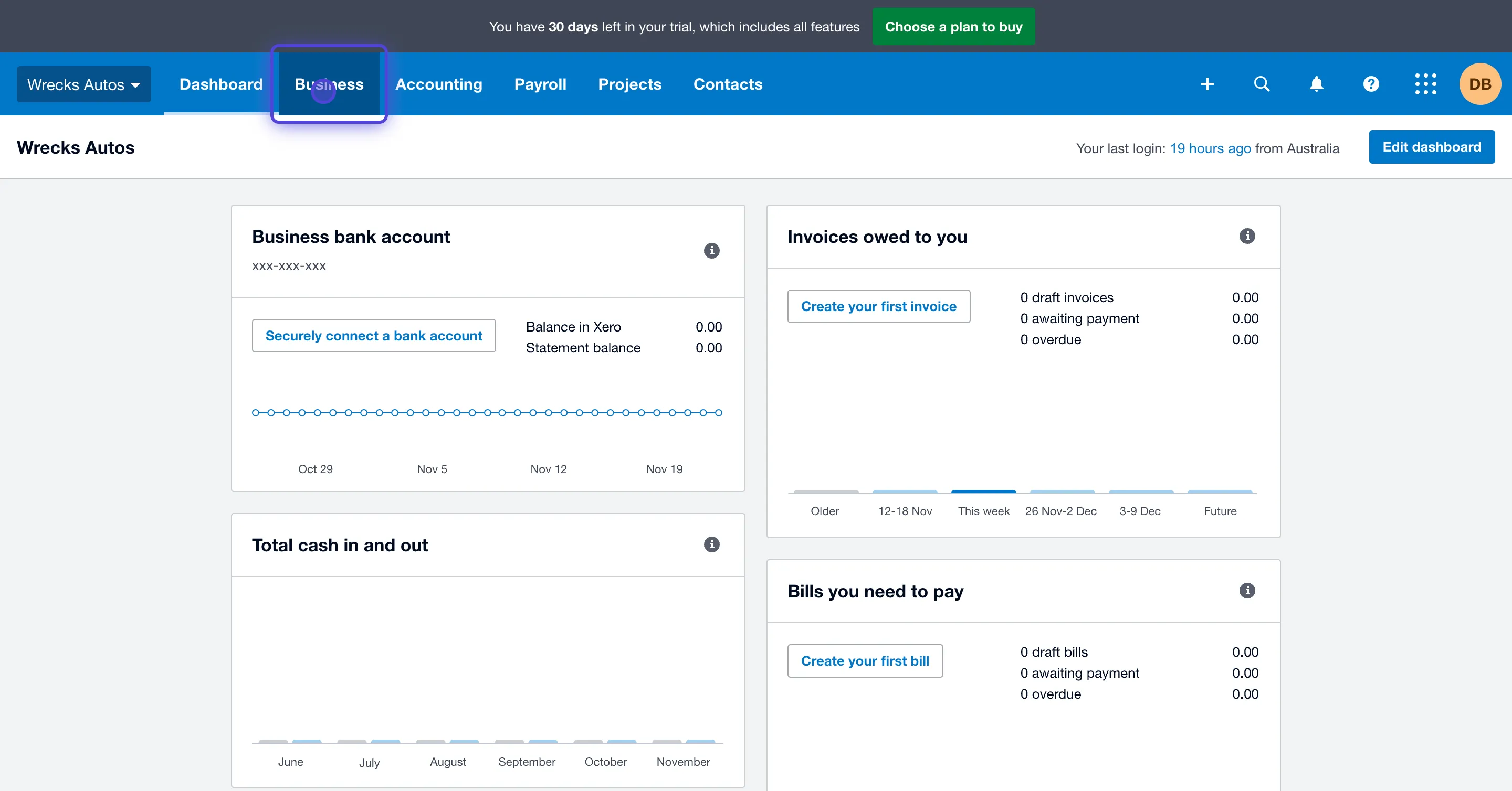 How to create inventory items in Xero