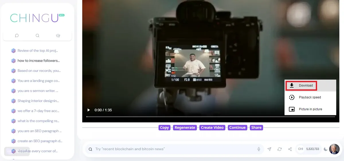 Guide with Chingu Auto-Video Generation